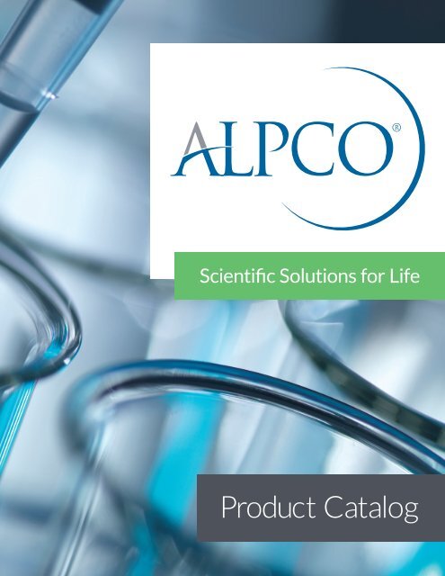 Download a Product Catalog - ALPCO Diagnostics