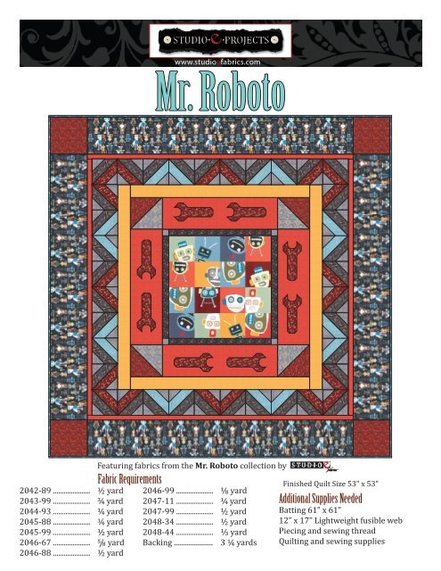 Here - Studio E Fabrics