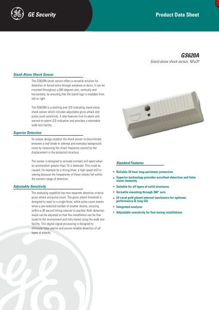 GS620A - DATASHEET - HQ - Quip