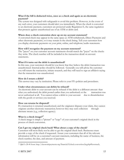 Is check conversion safe