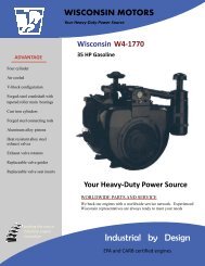 W4-1770E - Wisconsin Motors