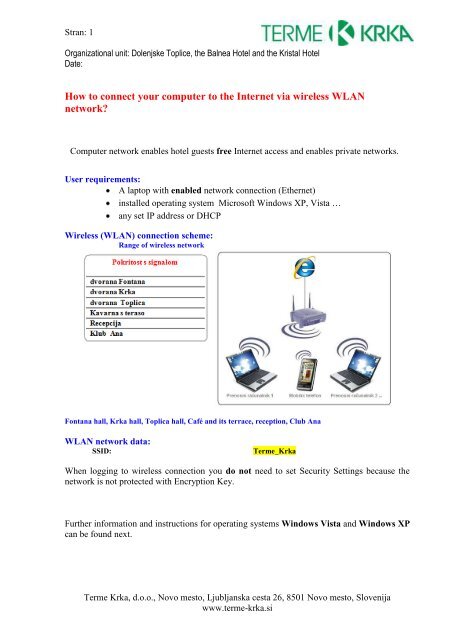 How to connect your computer to the Internet via wireless WLAN ...