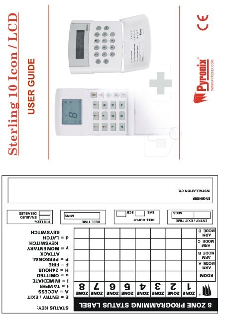 sterling 10 user manual - Alarmwise