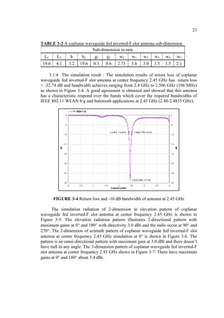 TABLE 3-2 A coplanar wave