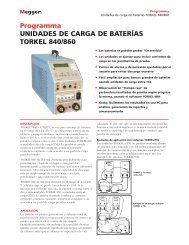 megger frax101 - Unitronics Electric