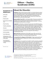 Vascular Ehlers Danlos Syndrome (EDS type IV