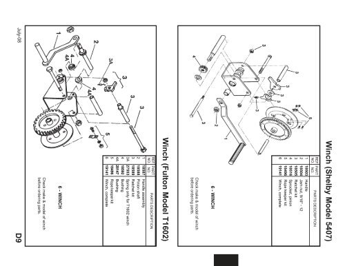 Winch (Shelby Model 5351/