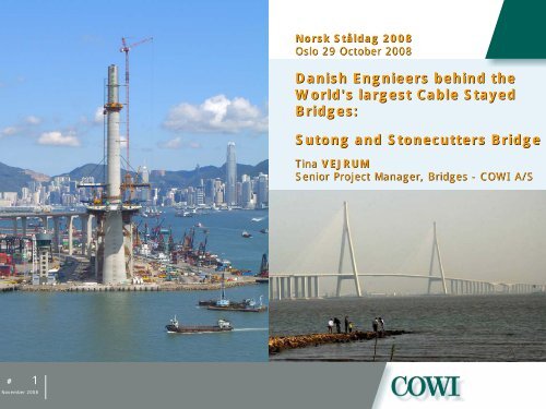 Danish Engnieers behind the World's largest Cable Stayed Bridges ...