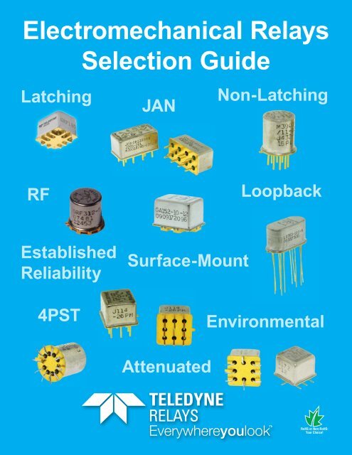 2013 EMR Selection Guide.indd - Teledyne Relays