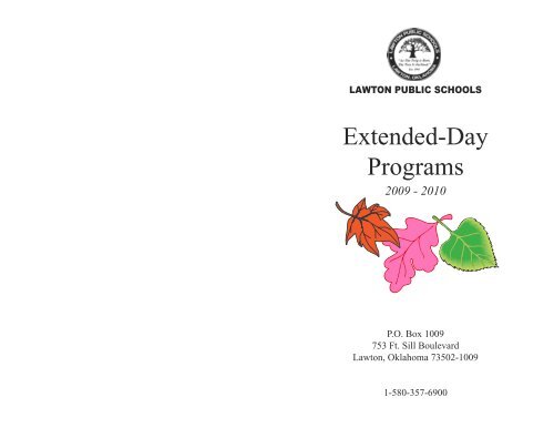 Extended Day Program - Lawton Public Schools