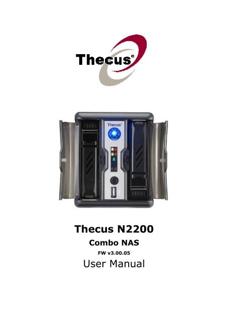 Thecus N2200 User Manual