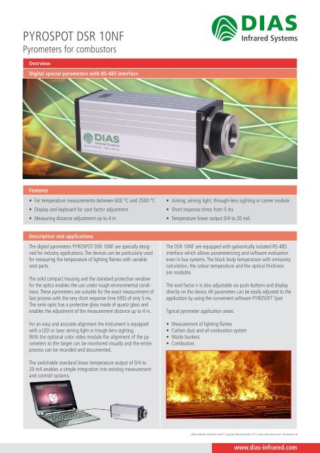 PYROSPOT DSR 10NF - DIAS Infrared GmbH