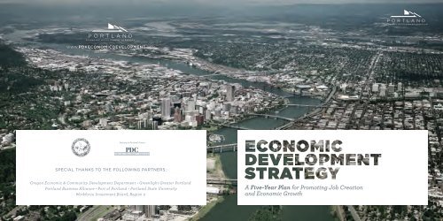 Brochure - Portland Economic Development Strategy