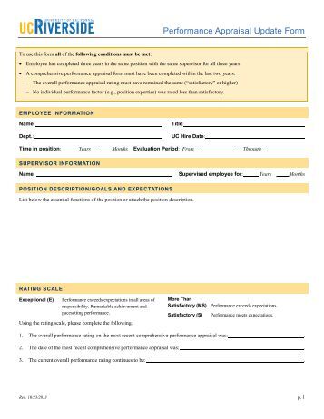 Executive Performance Appraisal Form - Royal Civil Service ...
