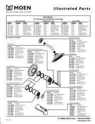 Exploded Parts - Moen