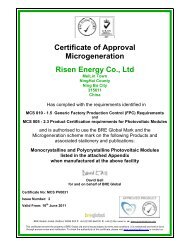 Sharp MCS Certificate - All Eco Energy
