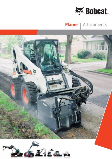 Planer Attachment Brochure - Bobcat.eu
