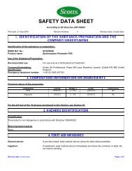 Material Safety Data Sheet - Green-tech