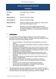 Generic Job Description Band 6 Template 4