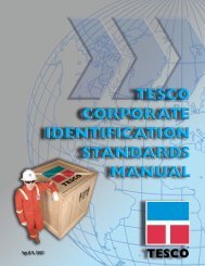 TESCO TOP DRIVES - TESCO Corporation