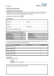 Pharmacy First Leaflet - Medicines Management