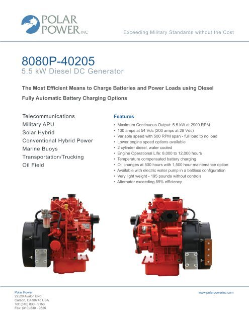 8080P-40205 - Polar Power Inc.