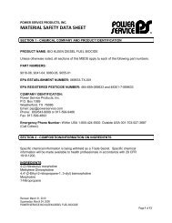 Arctic Express® Diesel Fuel Antigel - Power Service Products