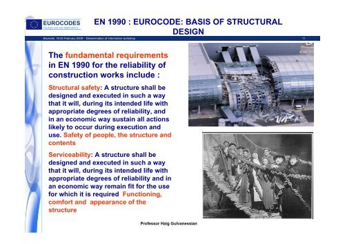 EUROCODES Background and