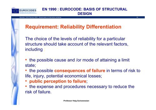 EUROCODES Background and