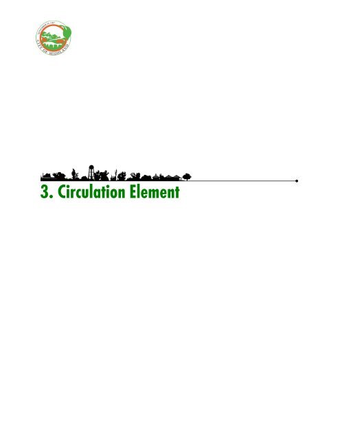 3. Circulation Element - City of Highland