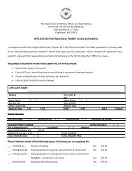 Fire Department FDID Number Listing - WV State Fire Marshal