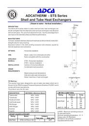 TEMA Shell & Tube Nomenclature - Delta T Heat Exchangers