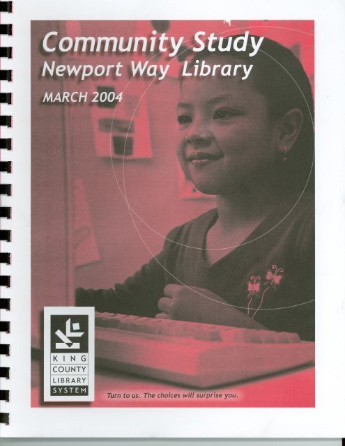 Community Study - King County Library System