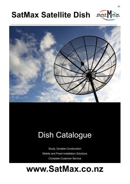 SatMax Satellite Dish