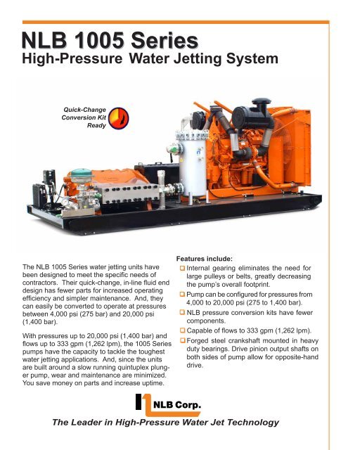 NLB 1005 Series NLB 1005 Series - NLB Corporation