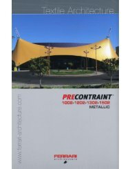 Serge Ferrari Precontraint 502 - Eide Industries, Inc.