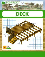 8x10 Deck Plan - Pergola Plans
