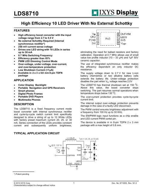 KDS 310 Datasheet v5