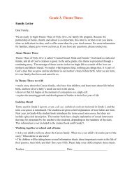 Fully Alive Grade 4 Grade 4, Theme One