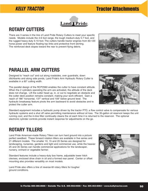 rotary cutters - Kelly Tractor