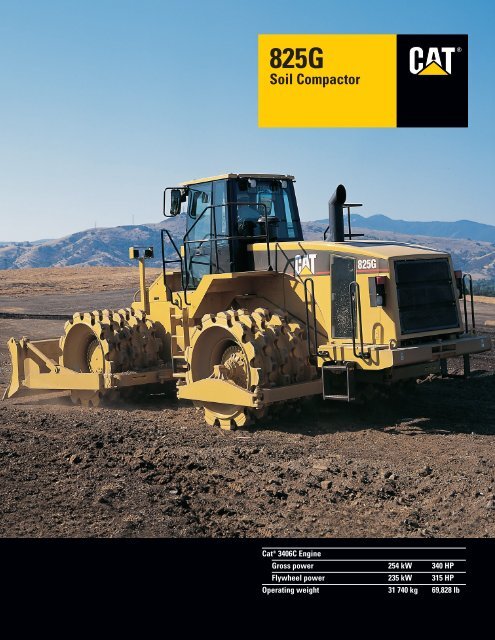 825G Compactor Spec Sheet-New 9 (Page 1) - Kelly Tractor