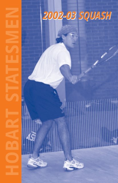 Hobart Squash Brochure - Hobart and William Smith Colleges