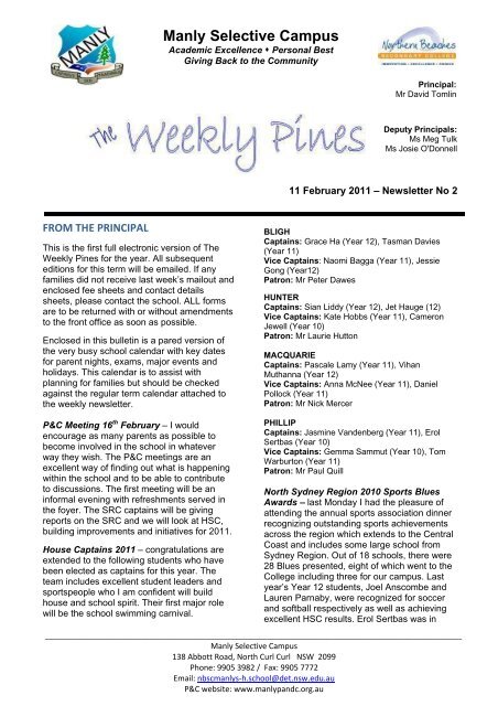 Manly Selective Campus