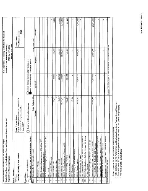 PHA Plan Format - Housing Authority of New Orleans