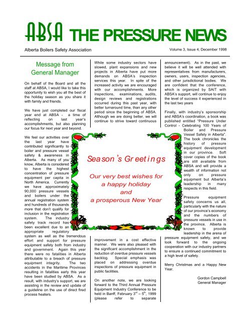 CSA B51 and ASME - ABSA