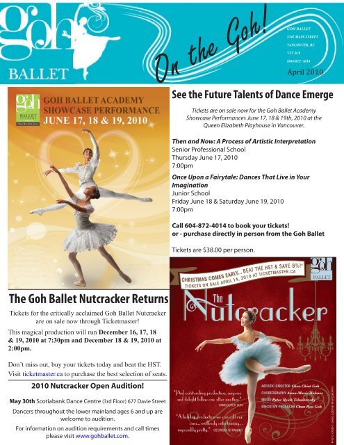 The Goh Ballet Nutcracker Returns - Goh Ballet Academy