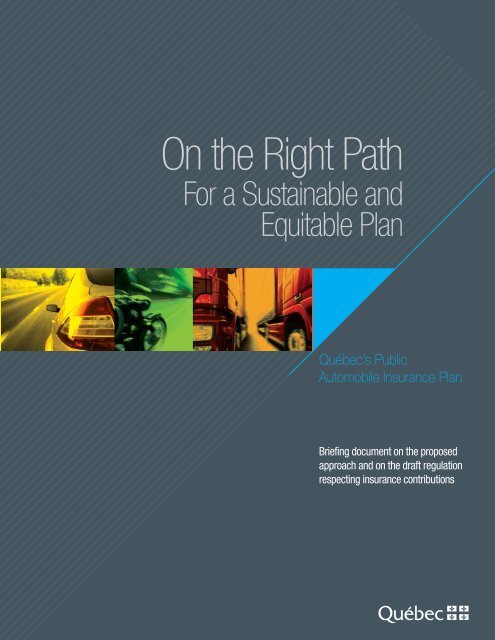 On the Right Path For a Sustainable and Equitable Plan