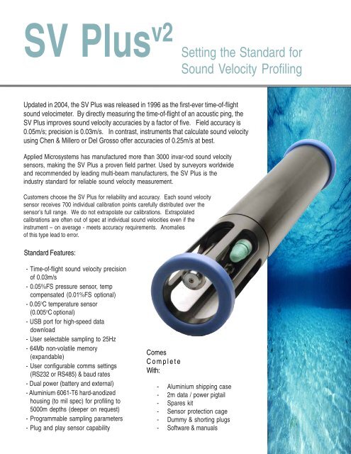 Sound Velocity Profiler - Knudsen