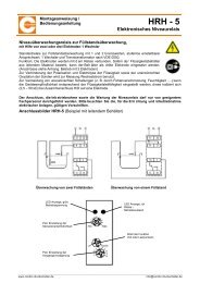 Druckschalter MDR 21 - Condor Druckschalter