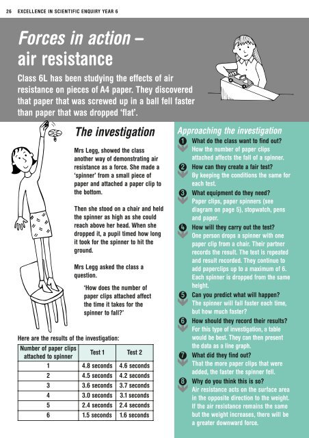 Air Resistance Paper